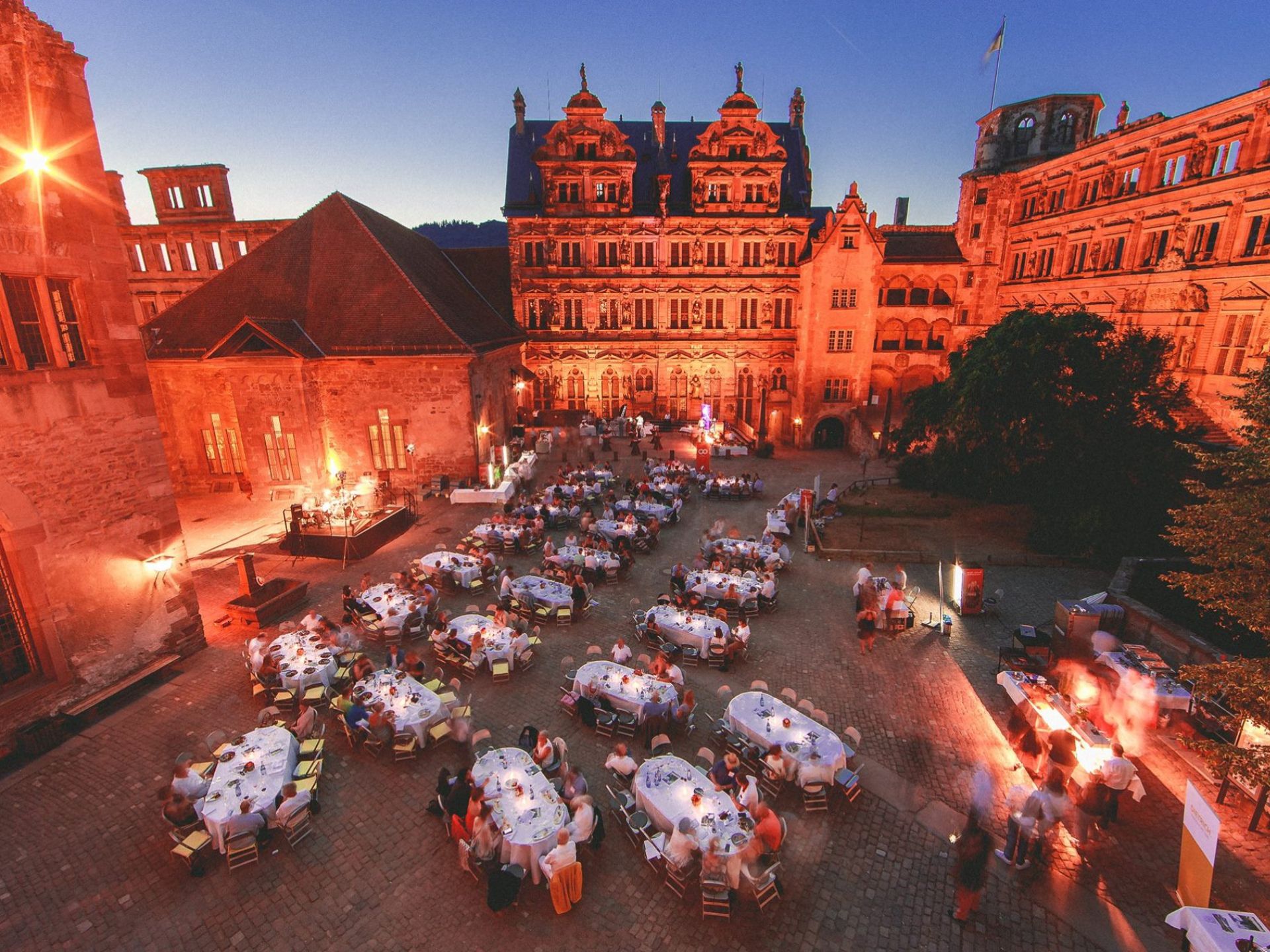 Experience the - Heidelberger Schloss Restaurants & Events castle